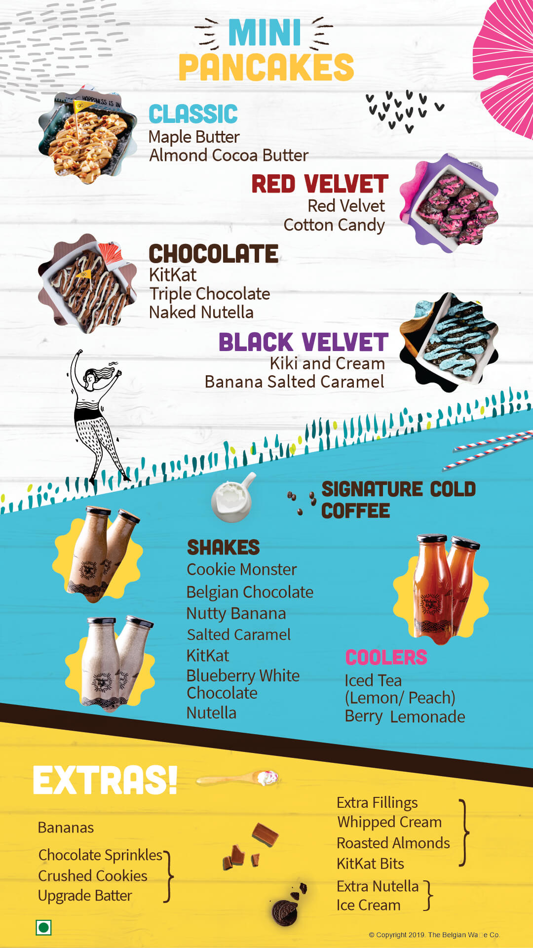 Menu - The Belgian Waffle Co